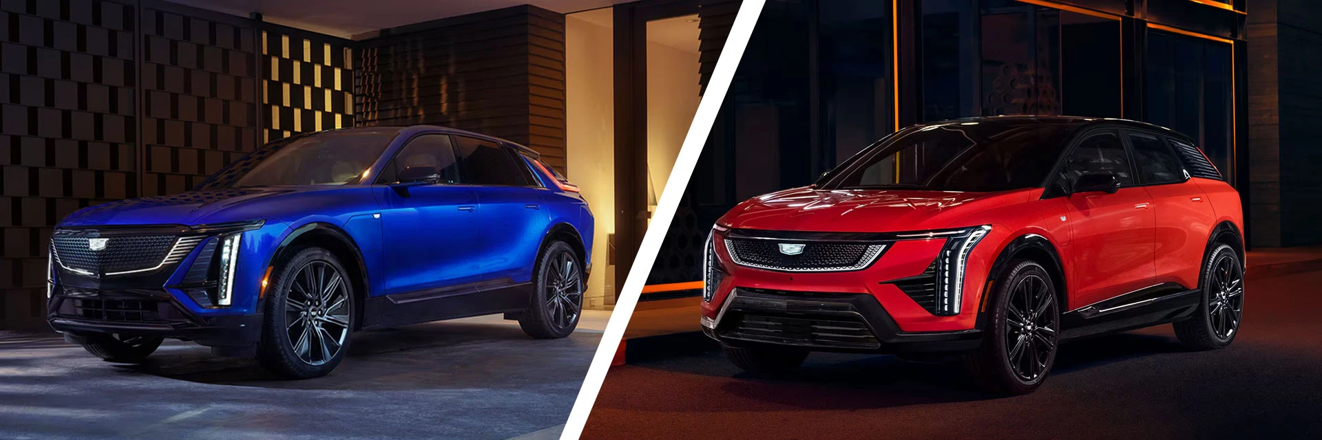 2025 Cadillac LYRIQ vs. 2025 Cadillac OPTIQ | Hendrick Cadillac Monroe